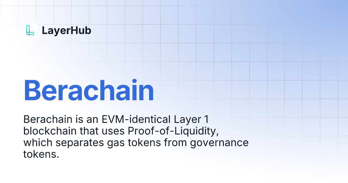 Berachain | LayerHub